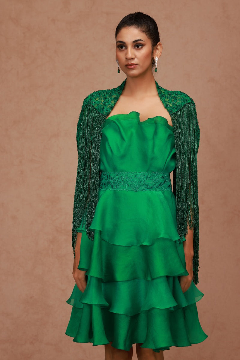 Cabbage Dress with Belt – Shriya Som